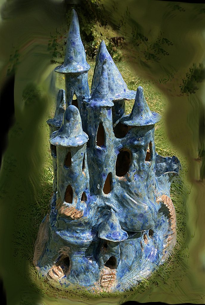 Garden Light /Ceramic Castle - Annie Begley
